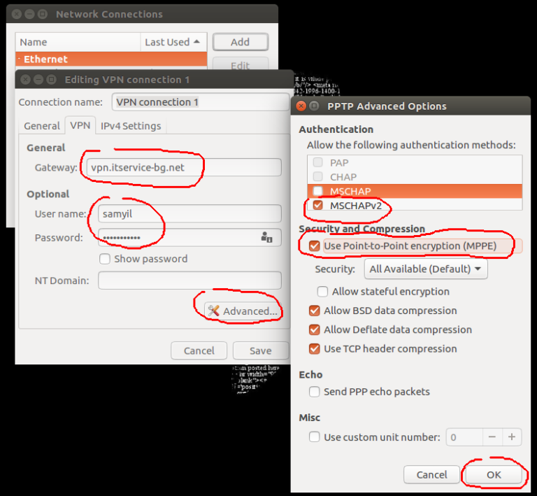 Ubuntu 16.04 pptp+mschap2 – АЙТИСЪРВИС